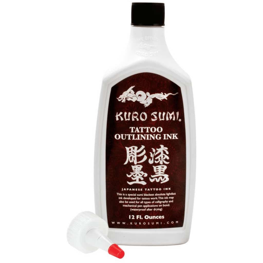 KURO Sumi Outlining Black Ink | TatooMex