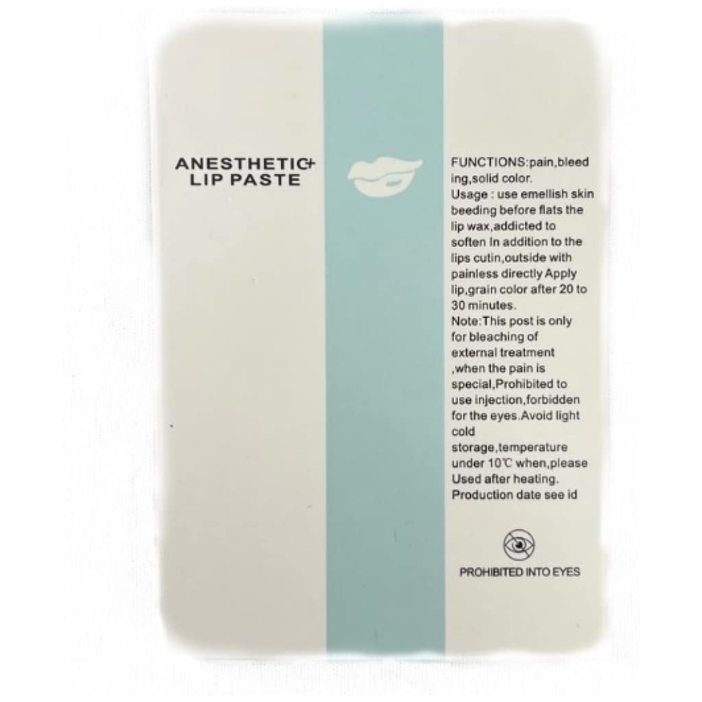ANESTETHIC LIP PASTE | TatooMex