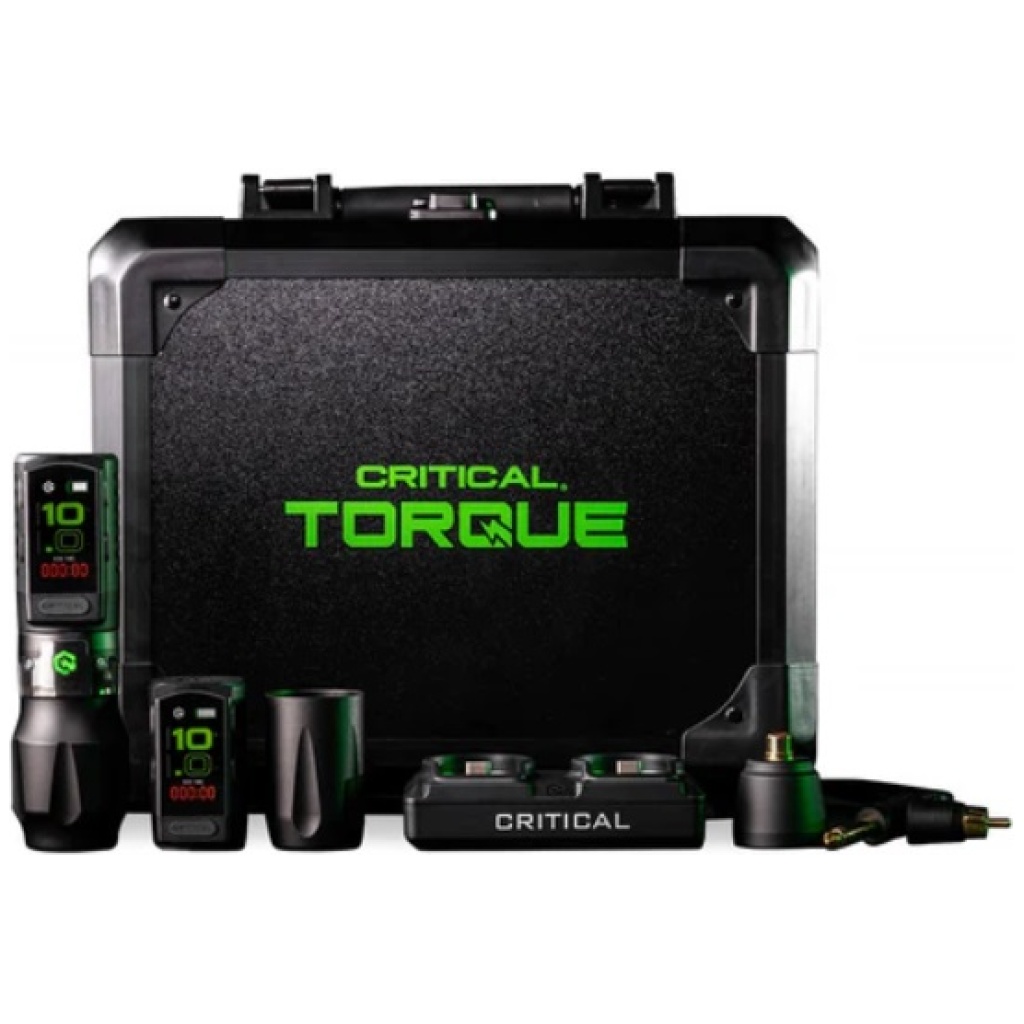 Critical Tattoo® Torque Pen Machine Full Kit — Pick Stroke Length ...