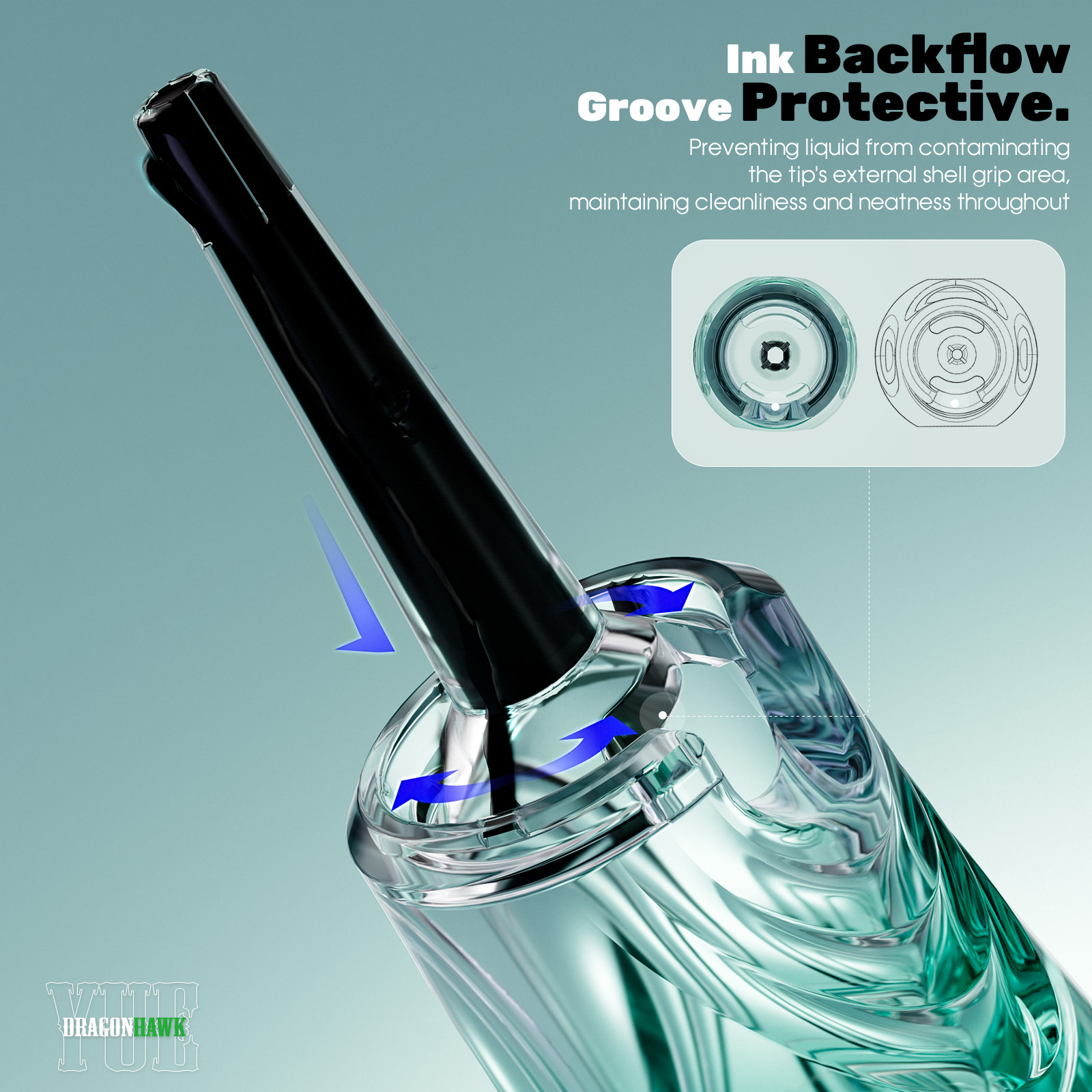 Cartucho Dragonhawk YUE | TatooMex