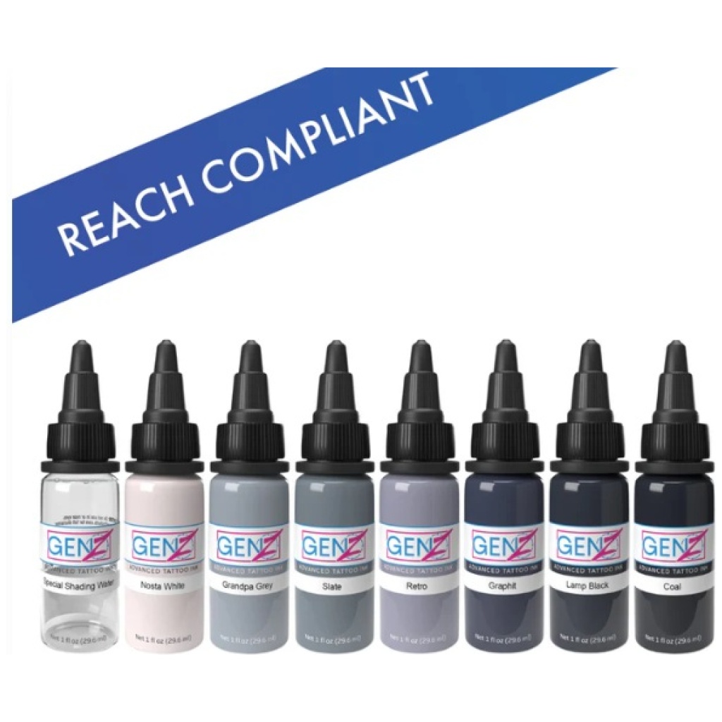 GEN-Z Power Grey Set by Angelina Mengel/ Marco Klose | TatooMex