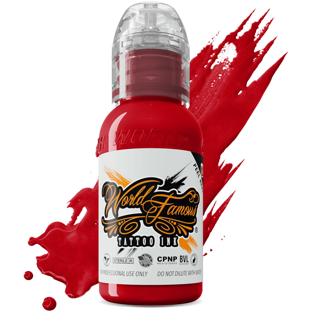 Master Mike Asian Tattoo - Demon Red | TatooMex